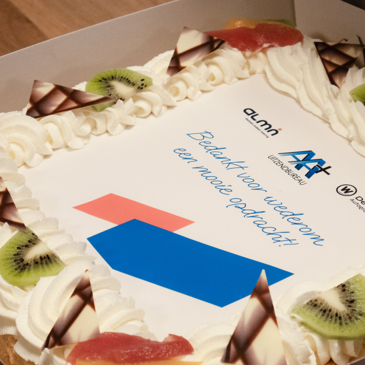 Fijne samenwerking bij aflevering voor AA+